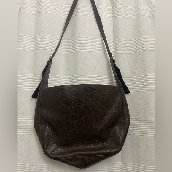 Longchamp | Bags | Vintage Longchamp Paris Chocolate Brown Textured ...